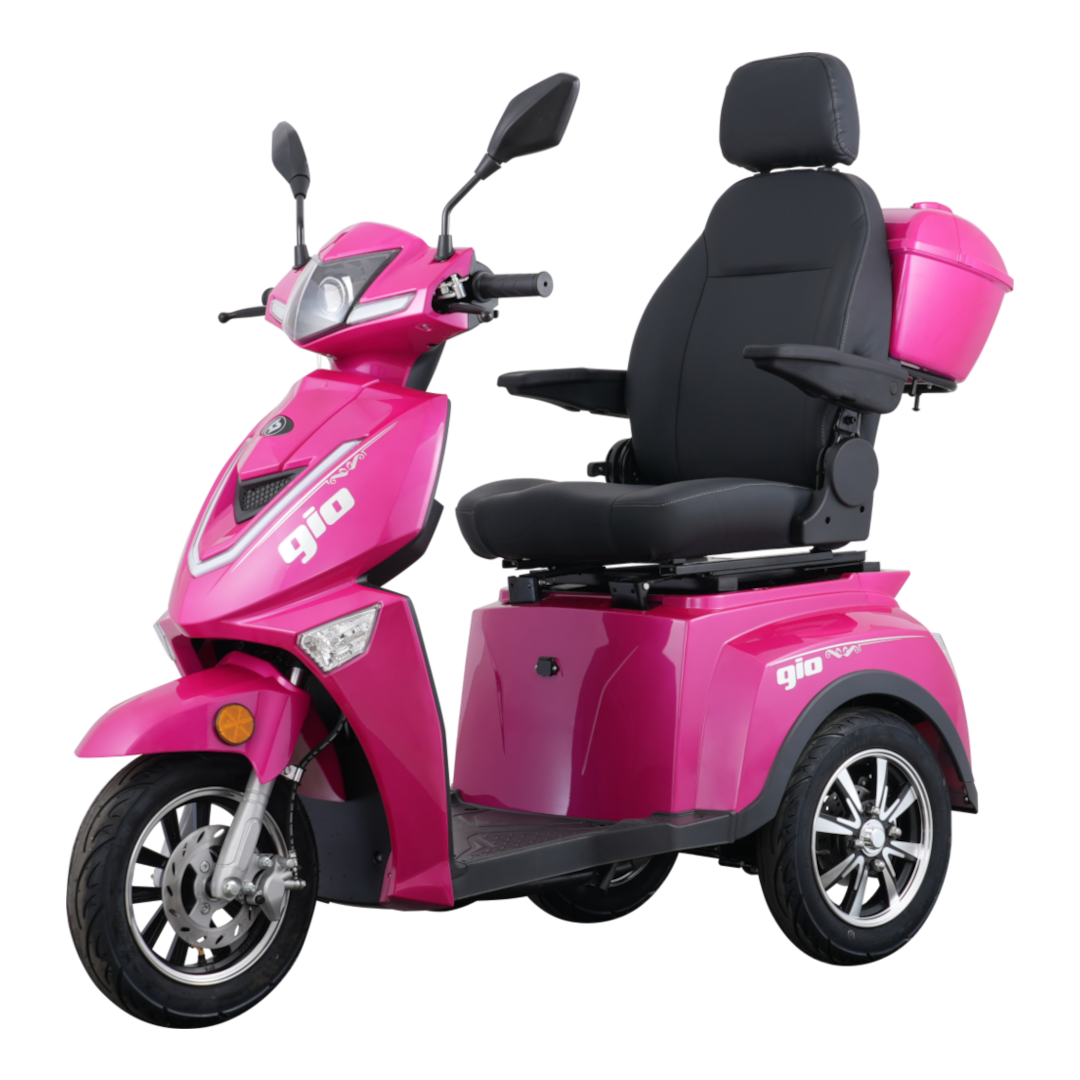 GIO Titan Premium Long Range Mobility Scooter for Outdoor With Twist G ...