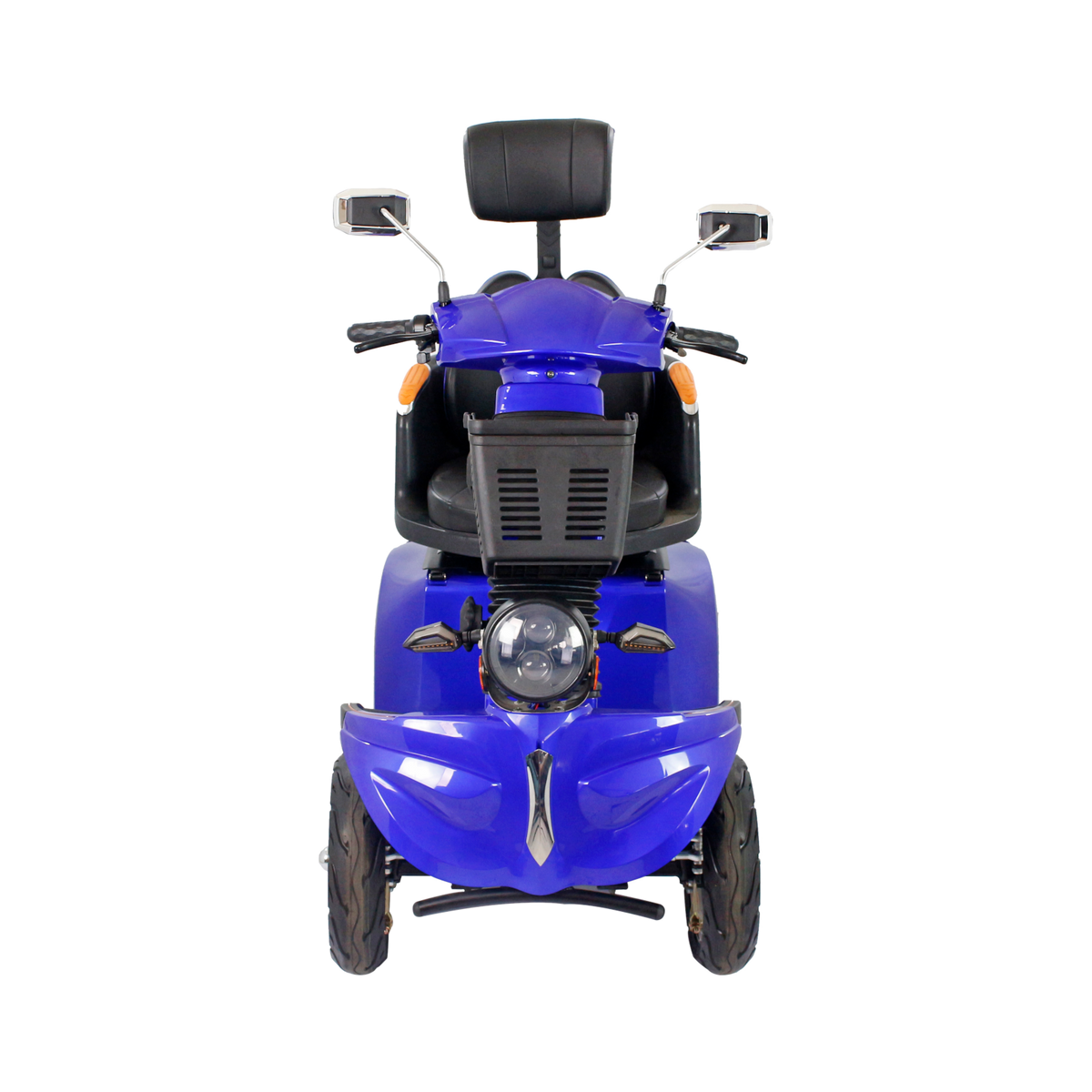 GIO Tron PRO 4-Wheeled Smart Mobility Scooter | Blue | Heated Seat & T ...